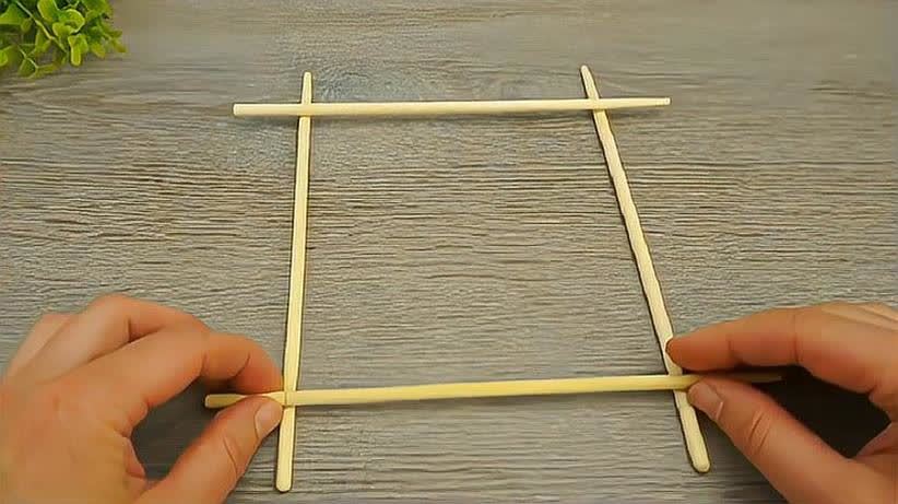 一次性筷子别着急丢,这样利用起来,废品变艺术品,太美了