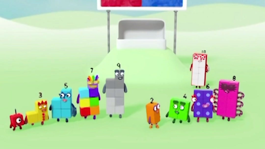 数字积木 益智动画:单双数分阵营,小朋友你知道怎么分吗?