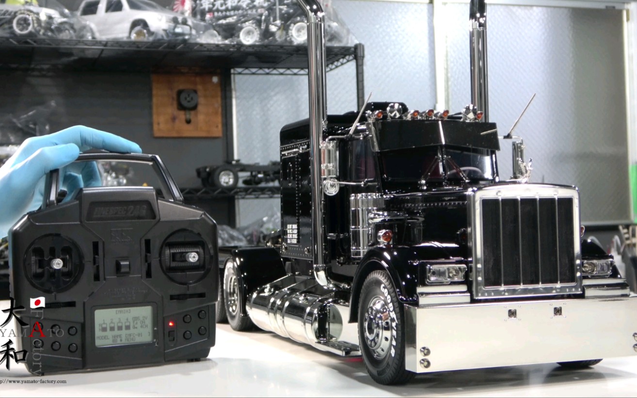 【RC模型】TAMIYA田宫1/14遥控卡车模型-拖头-室内演示 (4K超高清)