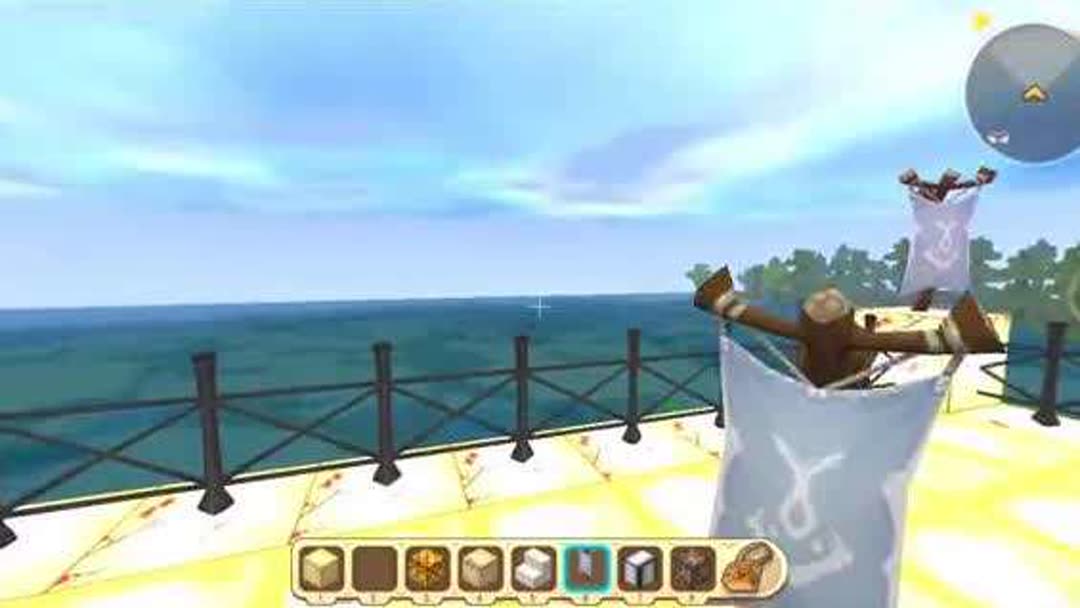 迷你世界建筑5: 忆涵建筑大神之路! 几何式海景别墅顺利完成