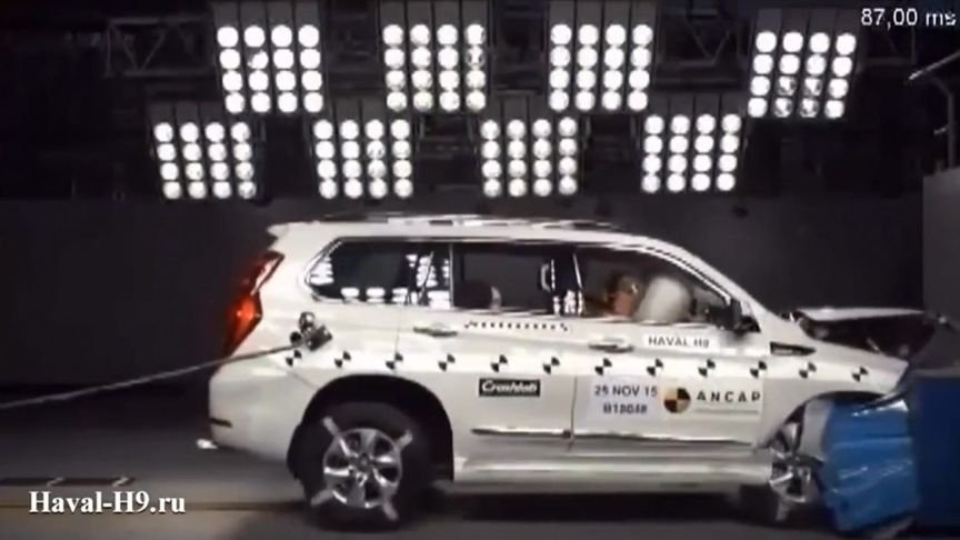 评测,看完这个多角度,哈弗H9国外碰撞测试,你就知道到底如何了