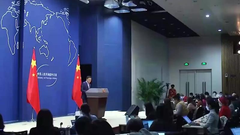 【台“防长”声称美国已批准向台湾出口敏感技术 外交部回应】台湾...