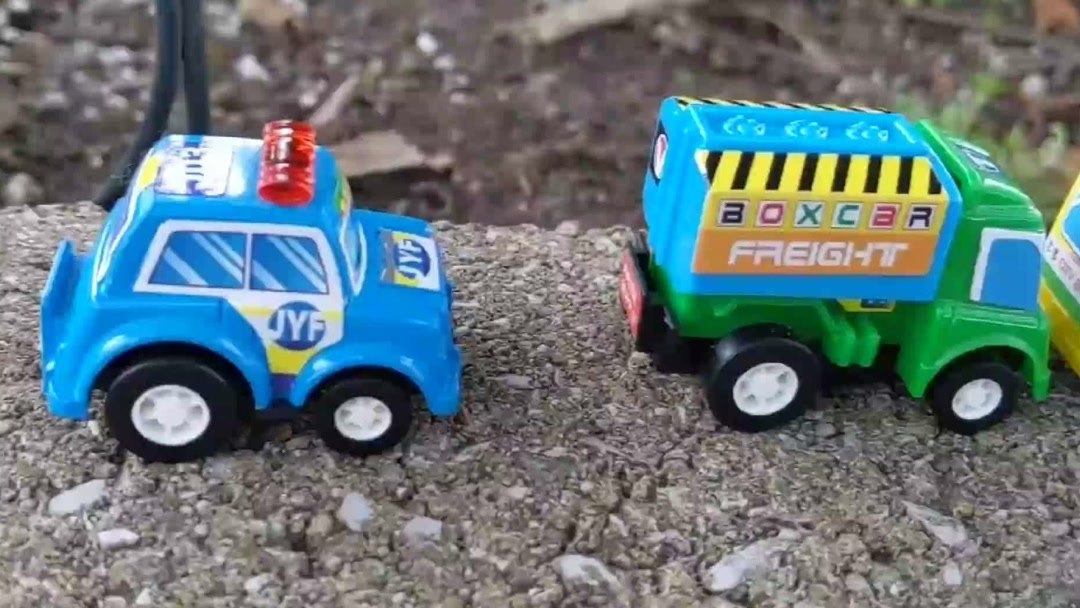 少儿卡通,工程车玩具动画,超级迷你汽车玩具展示