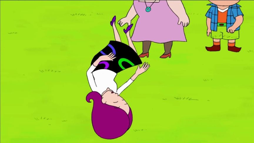 小朋友看完动物,争先恐后的模仿起来,图图妈的动作让人大跌眼镜