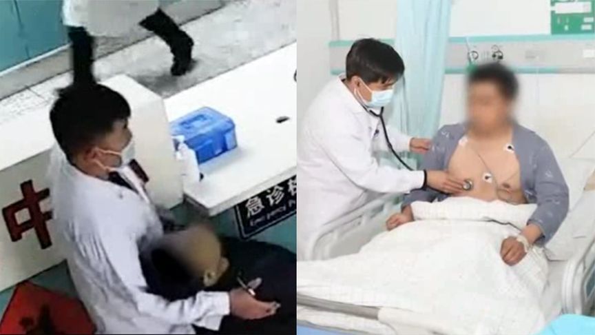 男子急诊突发心源性猝死,万幸倒在医生面前:2分钟完成抢救