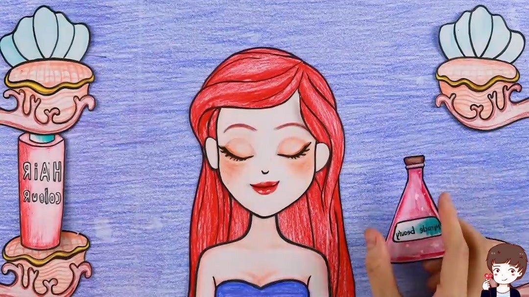 趣味定格动画 小美突然变了样子 让我们把小美恢复原样吧!