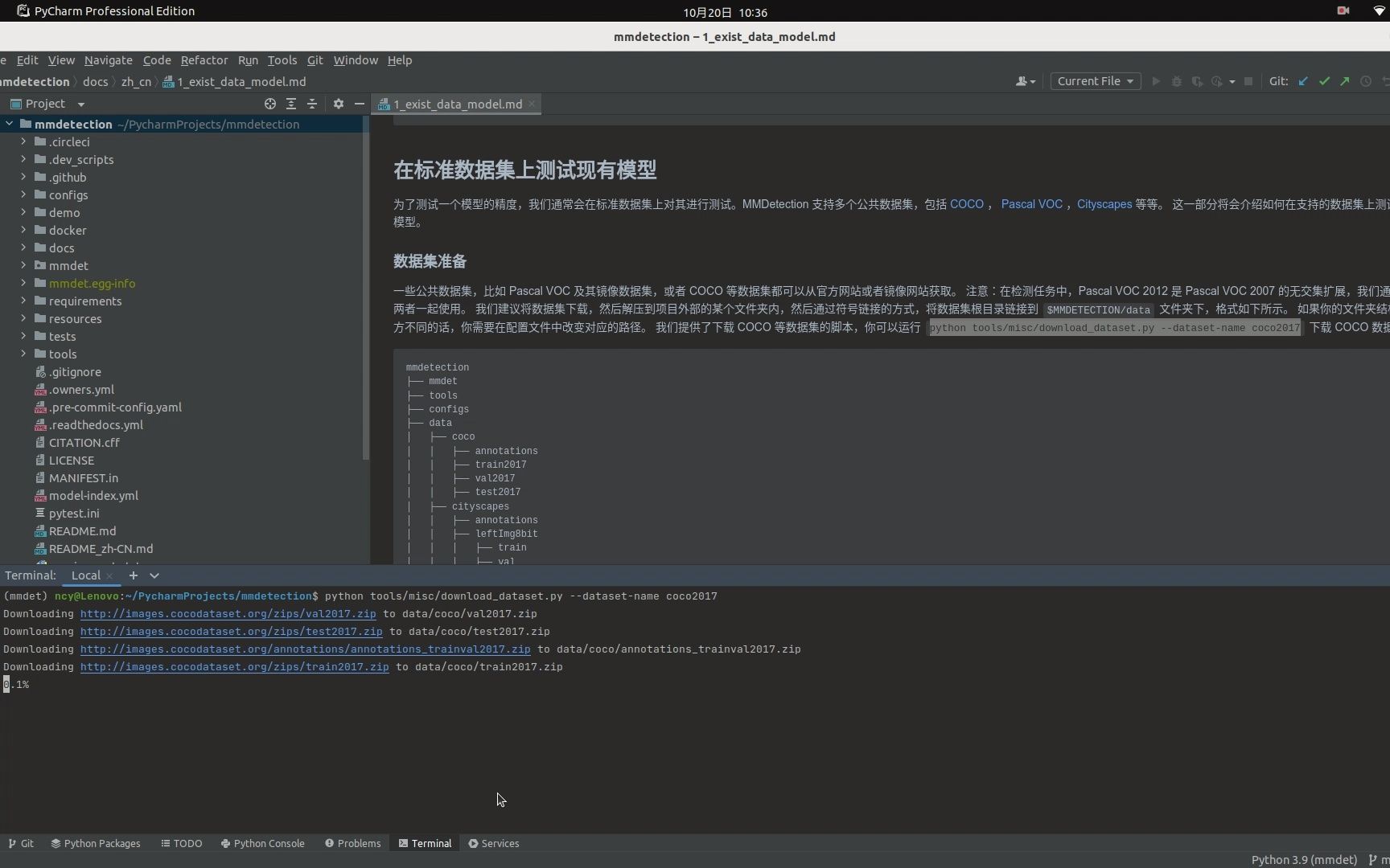 从零入门《openmmlab》mmdetection[2]准备数据及训练模型