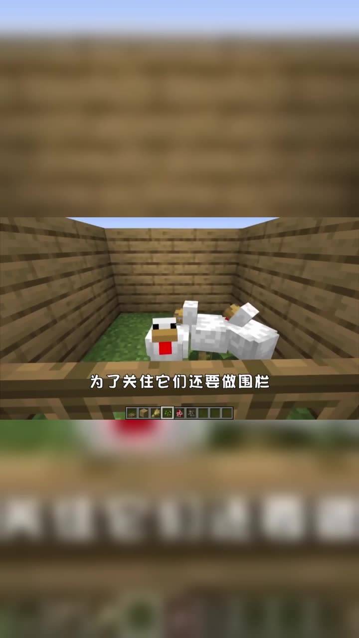 我的世界:生活小妙招!活板门比栅栏好用多了