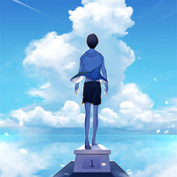 雪地里的傻狍子 