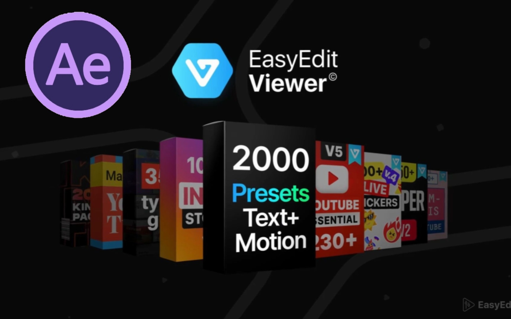 【AE脚本】影视后期大佬都在用的AE脚本,2000种文字图片出入动画,...