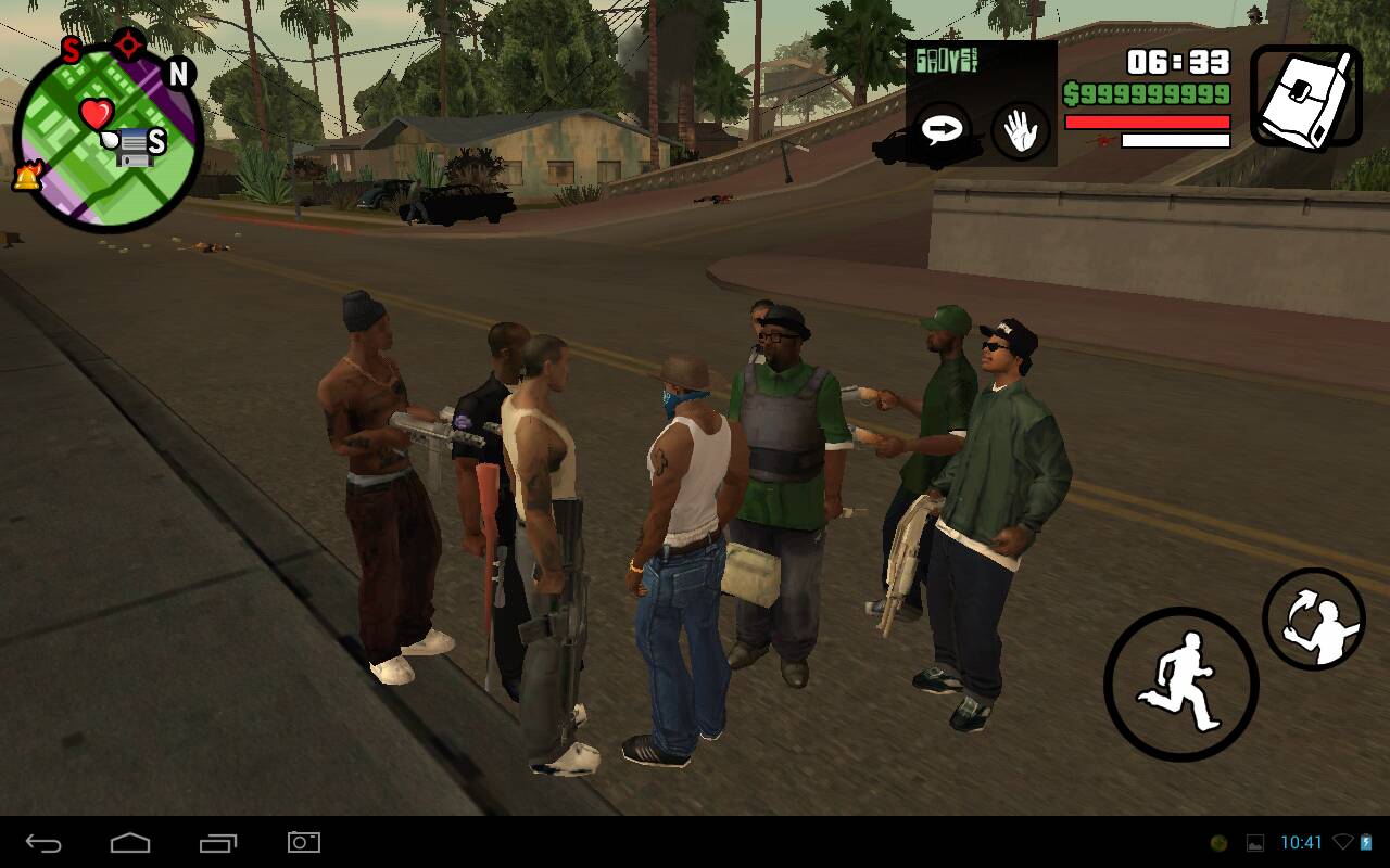 【GTA:SA】在游戏一开始可以快速找到的一些武器(不作弊)