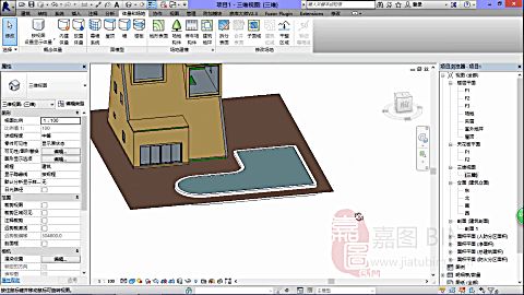 嘉图BIM 第十一期 第四题 全国BIM技能等级考试二级建筑试题 (下)