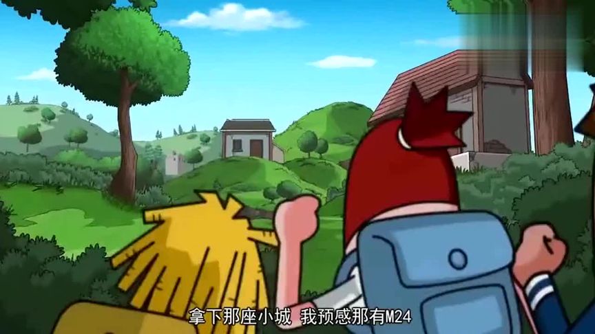 这四个稻草人为什么会排的那么整齐呢?这是在干什么呢