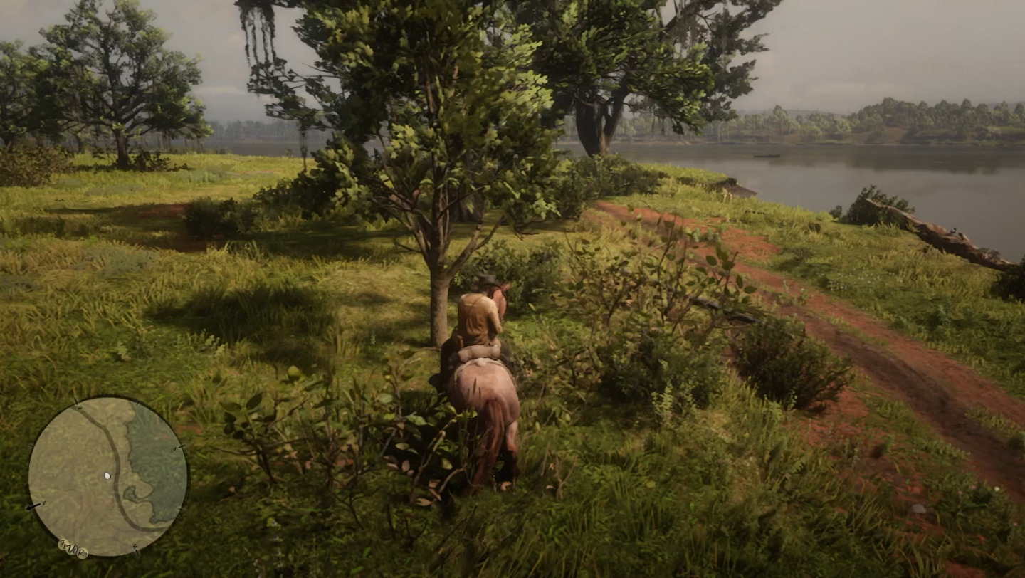 【荒野大镖客2】亚瑟美好的一天从捡枪开始--开局白捡捕猎步枪