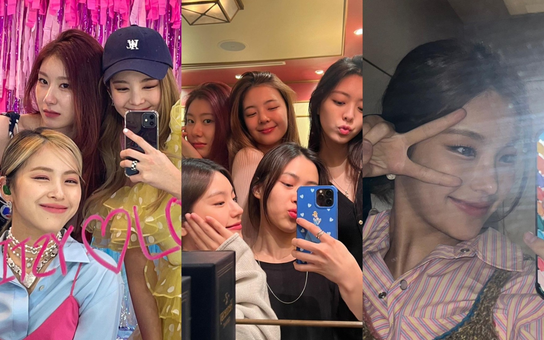 ITZY 黄礼志自拍/成员自拍合集