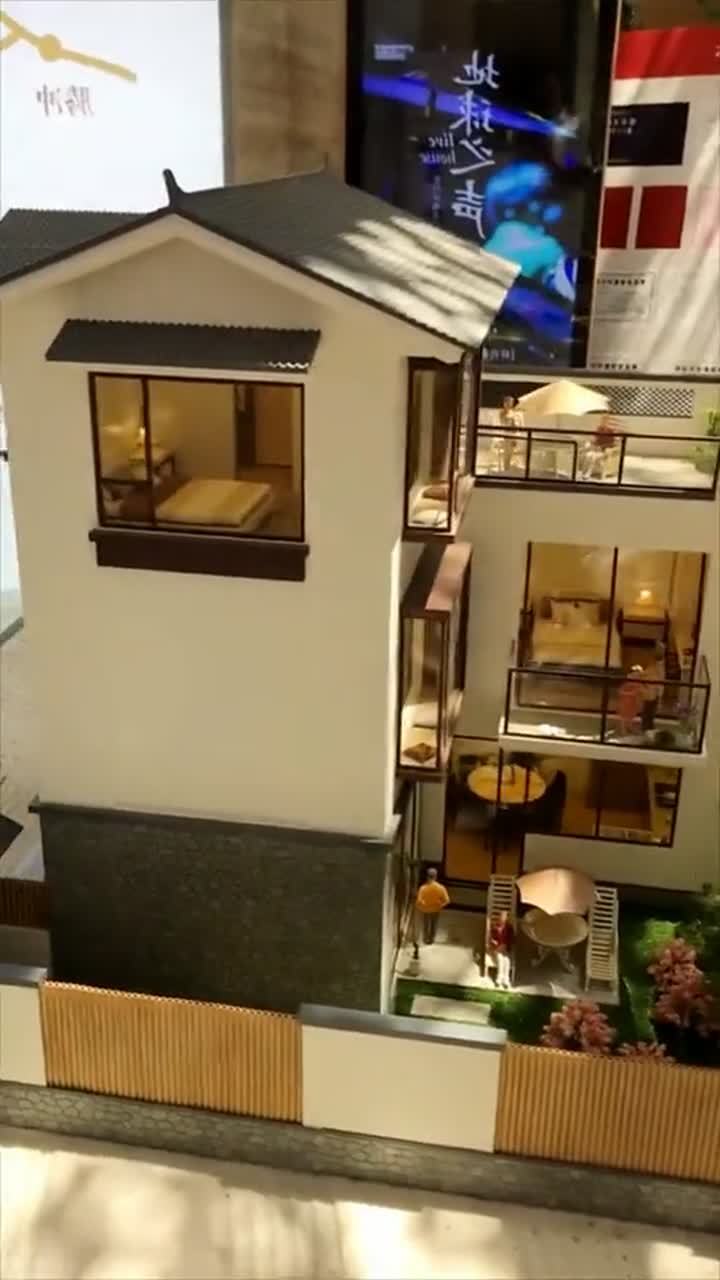 最美中国风四合院中式设计院子农村