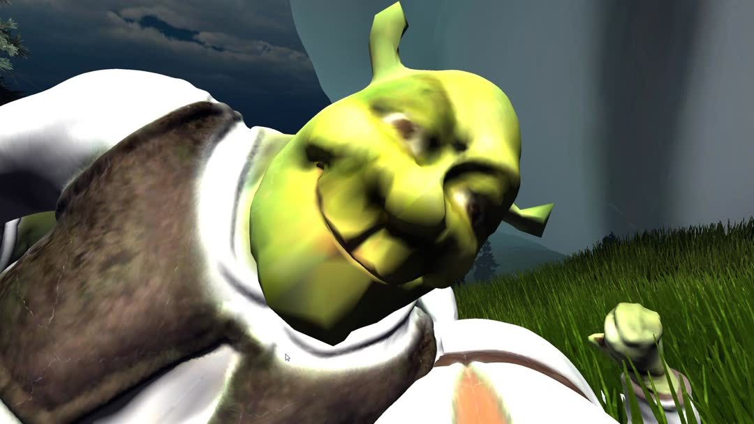 三个超级魔性史瑞克的游戏你见过吗!奇葩史瑞克模拟器!鲤鱼Ace