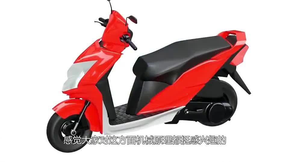 摩托:踏板车变速箱如何工作?三维动画展示CVT变速箱工作原理