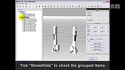 iClone 3DXchange4 Animation-ready Lesson 2 Make Sub Group