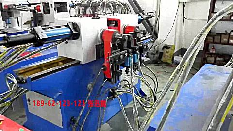 SW38NC液压双头弯管机试机视频铝框