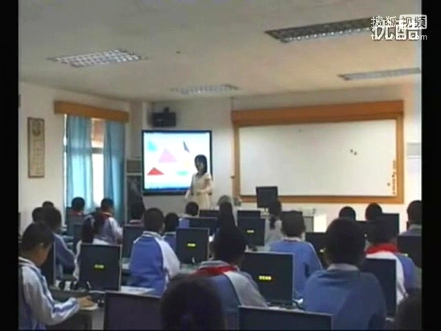 三角形内角和 人教版_三年级小学数学课堂展示观摩课实录.