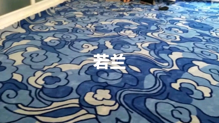 若兰高档酒店办公室会议室接待室手工羊毛地毯