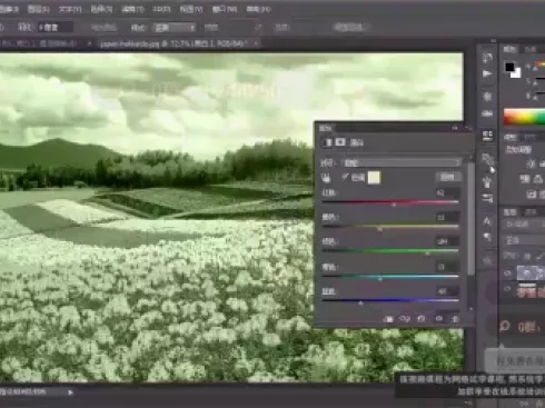 PS教程小白全套学习教程第十九节: B&W 黑白图像与蒙版结合
