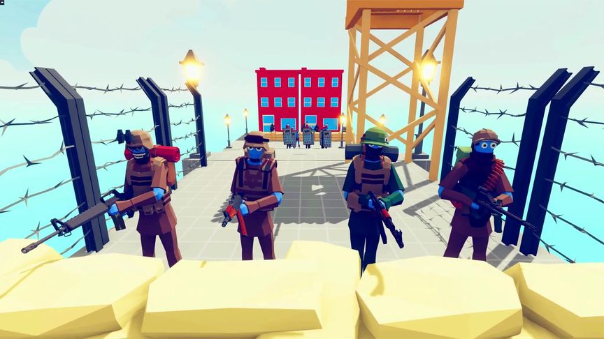 全面战争模拟器:断桥激战,罗马军团+骑士vs特种部队