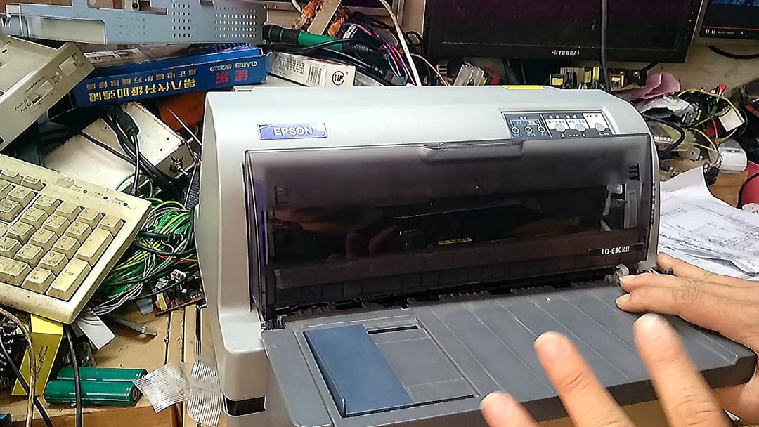 针式打印机详细维修讲解,案例维修,阿峰教你学维修