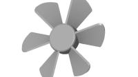 CREO/PROE建模: 风扇叶