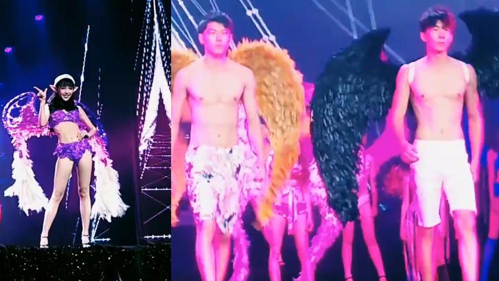 【四川】高校举办“维密秀”晚会 模特颜值惊艳气场不输超模