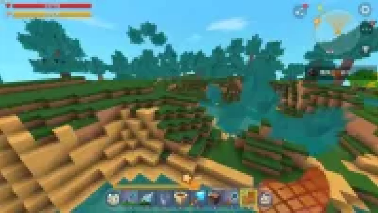 迷你世界荒岛生存系列 第217集 骑着小毛驴,寻找松树林!