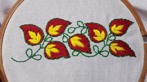 手工刺绣教程,简单又漂亮的刺绣图案