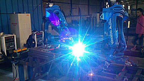 电动三轮车车架焊接-