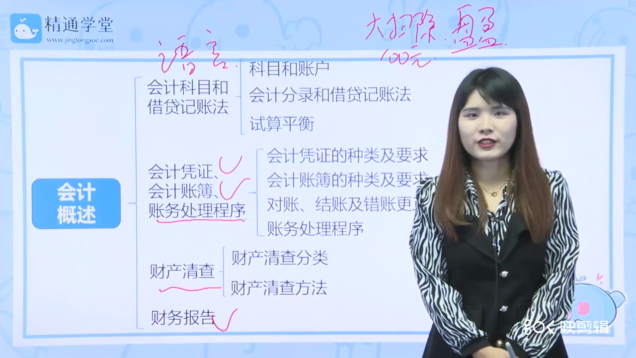 精通学堂广东专插本会计零基础精讲提分必看网课