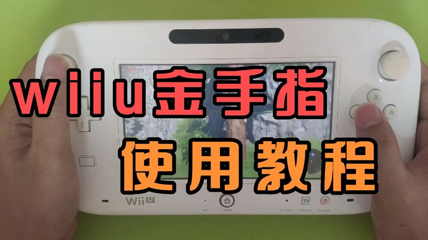 【wiiu使用金手指教程】让游戏变得轻松或无趣