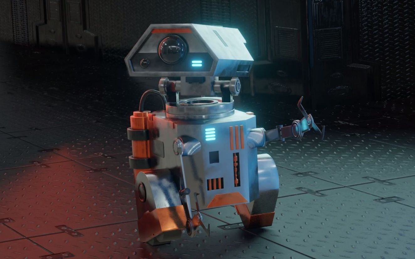 [自制动画]机器人跳舞