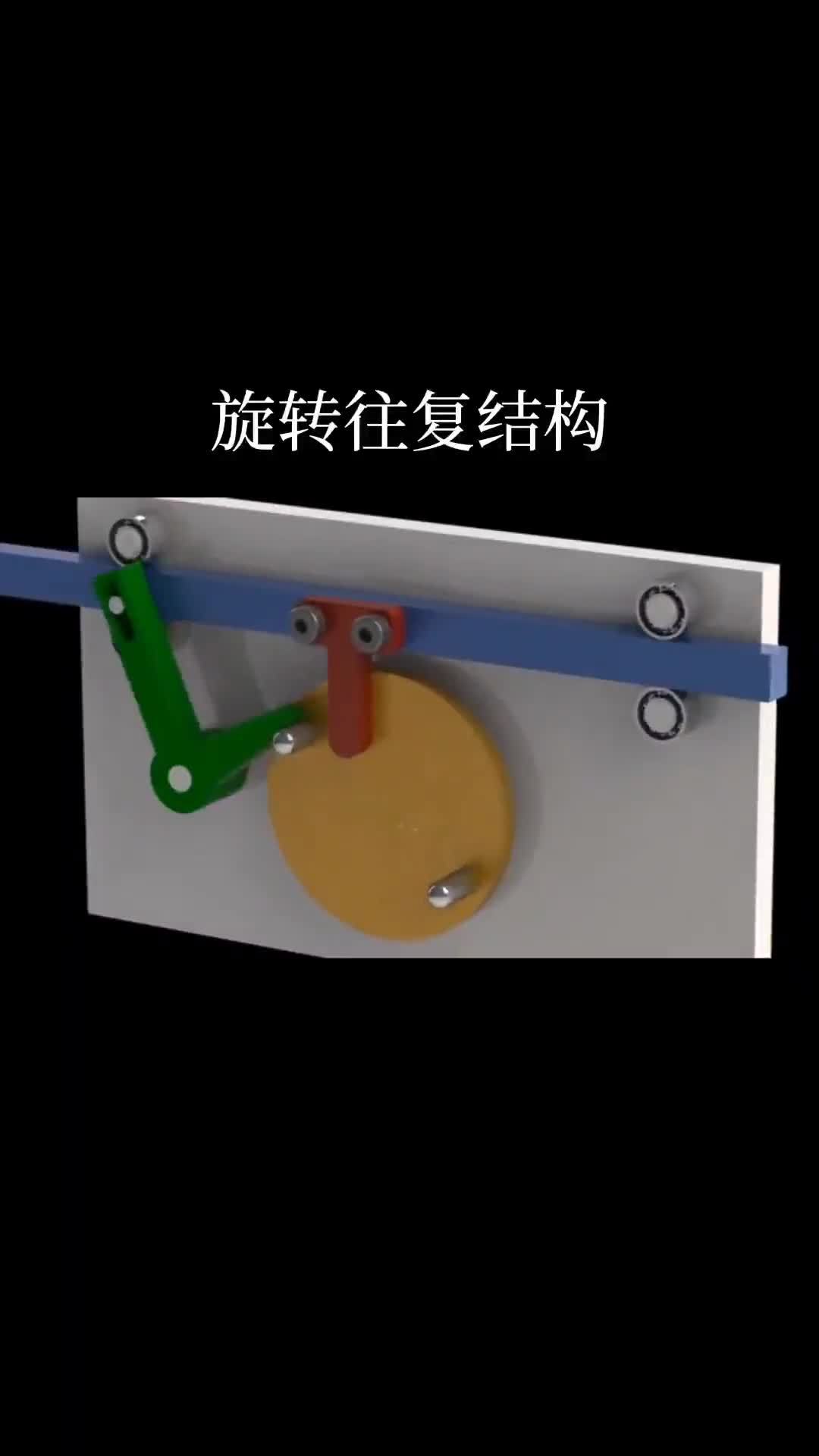 旋转往复运动结构工作原理