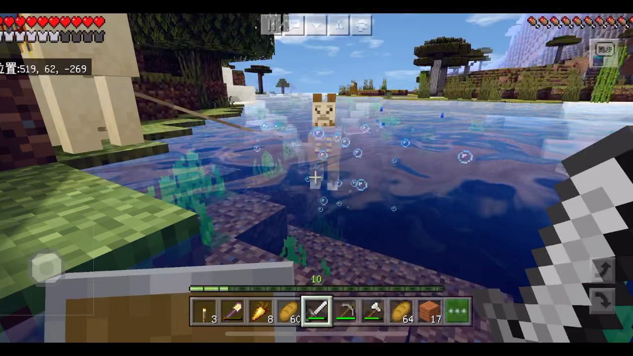 新手玩我的世界(时间有点长) 建桥、林场