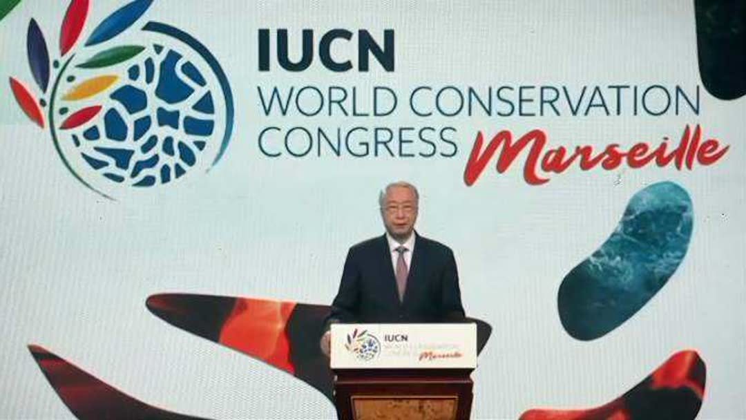 IUCN章新胜主席致辞第七届世界自然保护大会开幕式