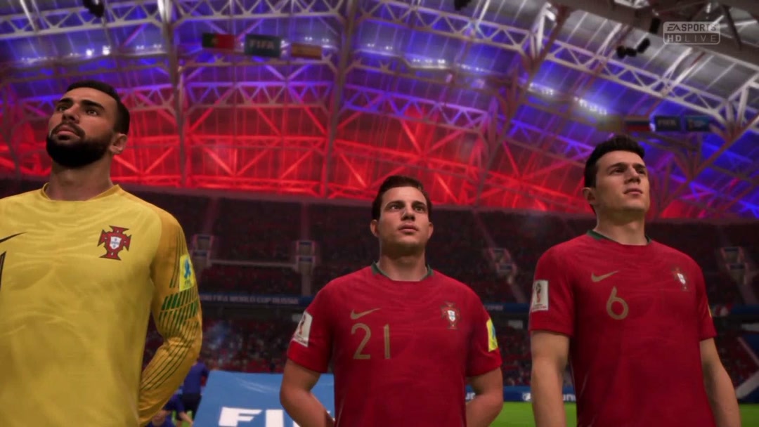 FIFA18 俄罗斯世界杯小组赛B组第1轮 葡萄牙VS西班牙 上半场