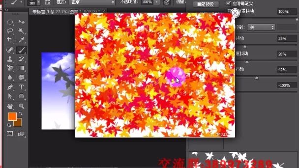 合成大师奉献,PS精彩的画笔工具使用示范