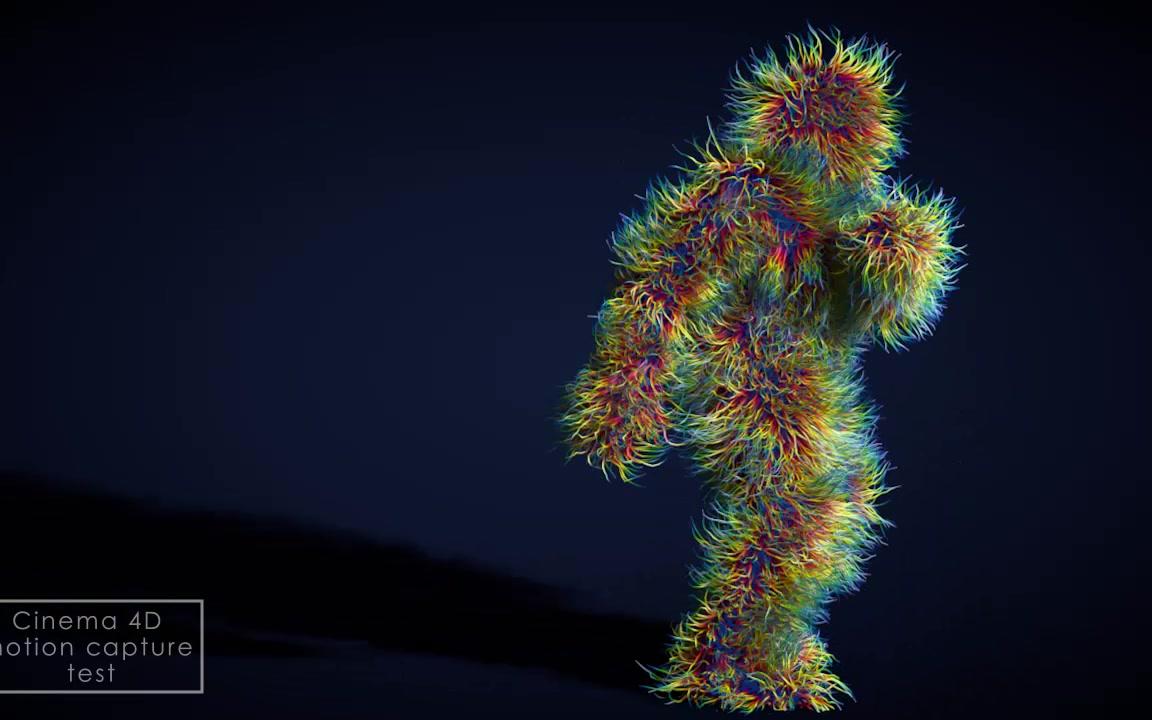 C4D运动跟踪案例