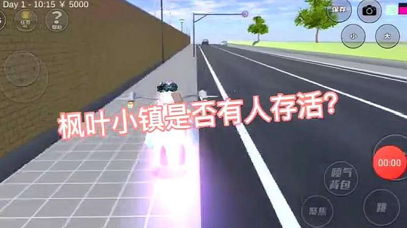 樱花校园135:今天我们来揭秘一下,枫叶小镇是否有人存在?