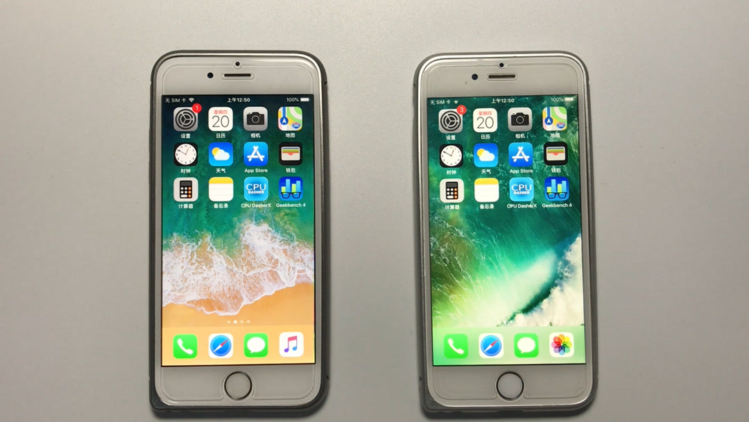 苹果6s升级iOS12正式版对比iOS11.4.1正式版!