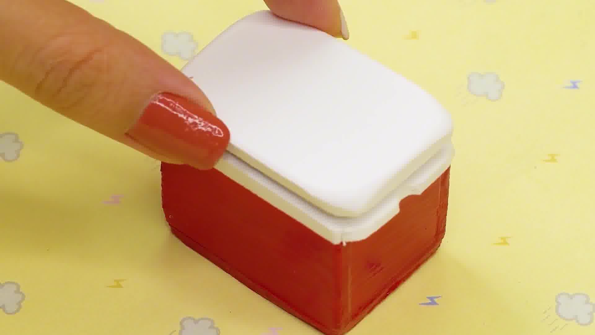 DIY手工:制作迷你冰镇冰箱