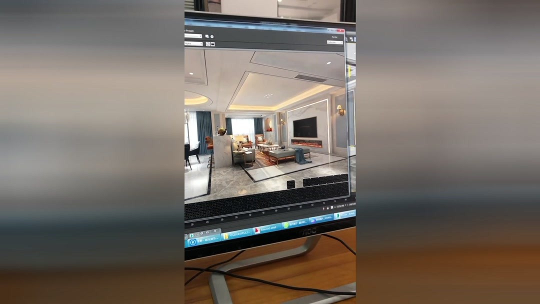 发一个我们日常设计渲染过程,每一个设计案例都是经过精心搭配调整...