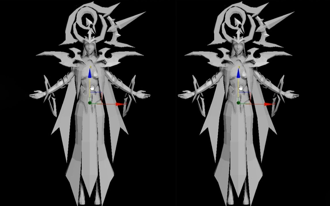 ...手绘角色建模】3DMAX手绘游戏角色,次世代手绘角色模型制作教程