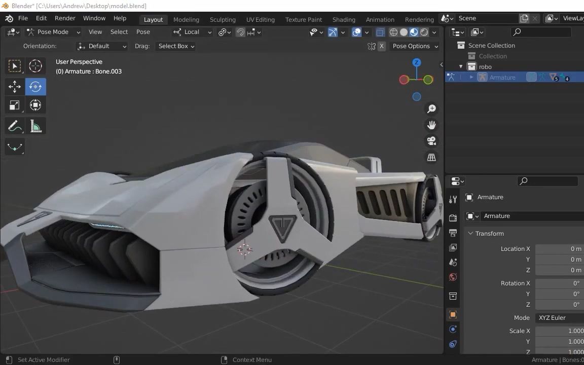 Blender 3.0概念汽车建模教学