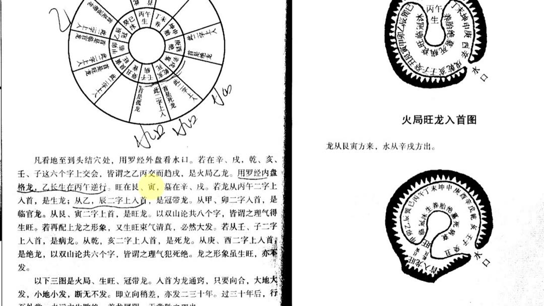 徐政扬地理五决阴宅风水阳宅风水乙丙交而趋戌火局乙龙杨公风水